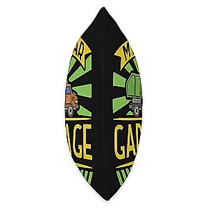 Garbage Trucks Recycling Garbage Truck Driver Throw Pillow