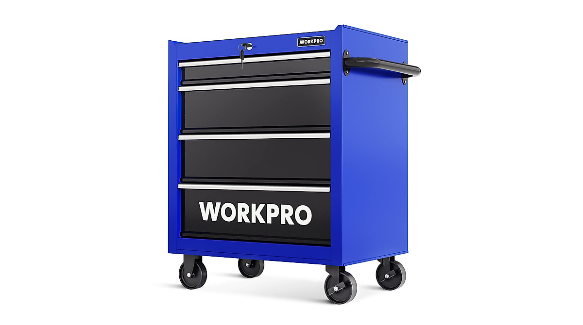 WORKPRO 4-Drawer Tool Chest - Rolling Tool Storage