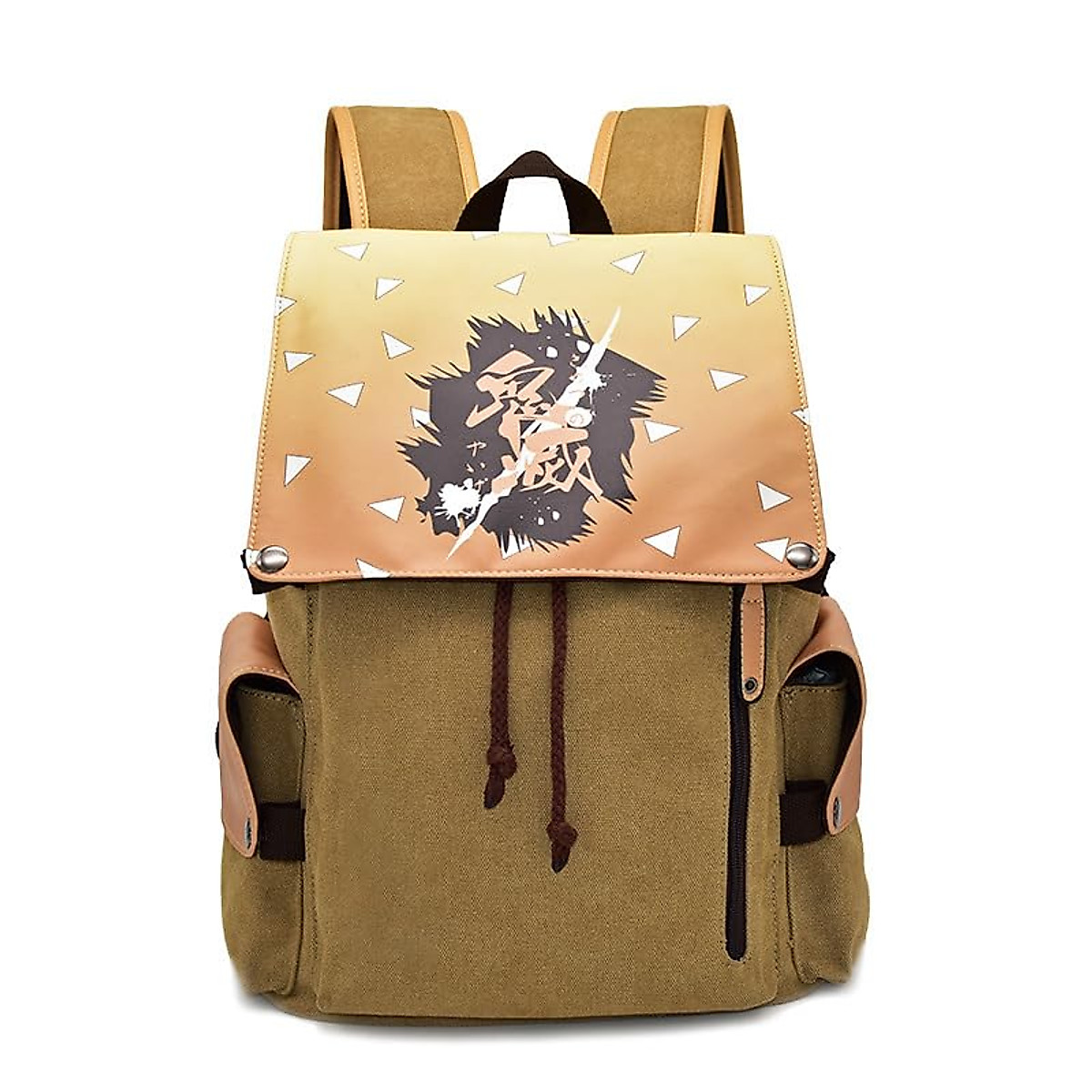 Backpack Bookbag Vintage Backpacks Casual Daypack Bookbag Drawstring Closure for College Travel Teens