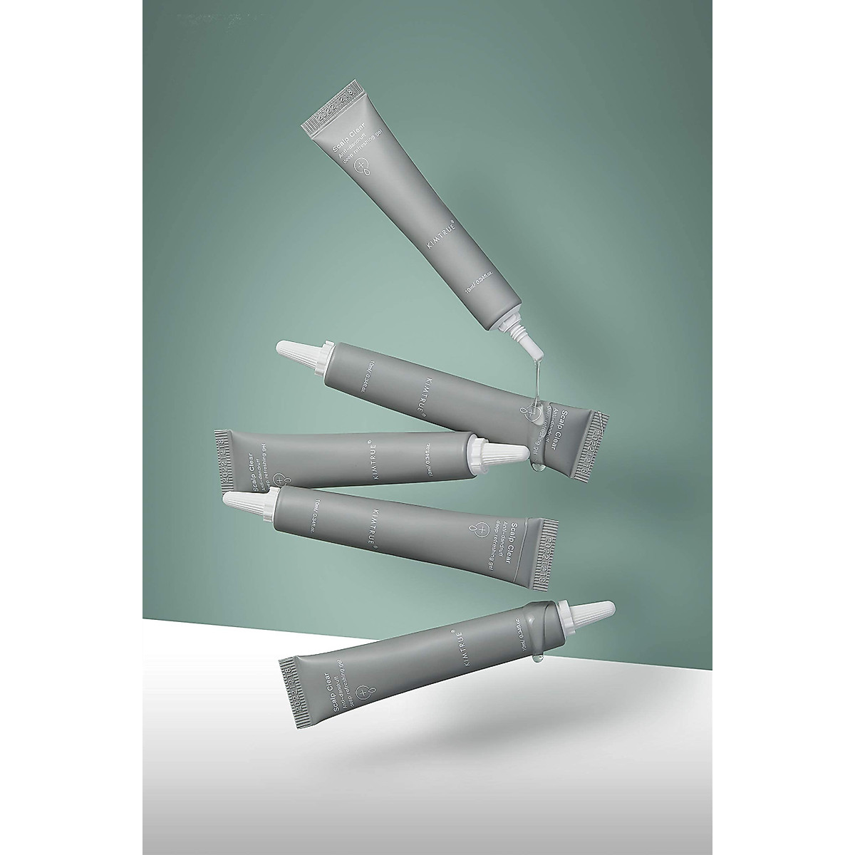 Kimtrue Scalp Treatment Deep Cleansing Gel and Sea Salt Shampoo and Seaweed Extract Hair Conditioner