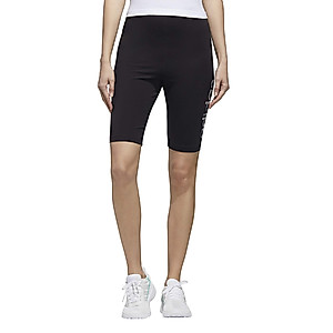 adidas Women's Moment Shorts Black/White Small