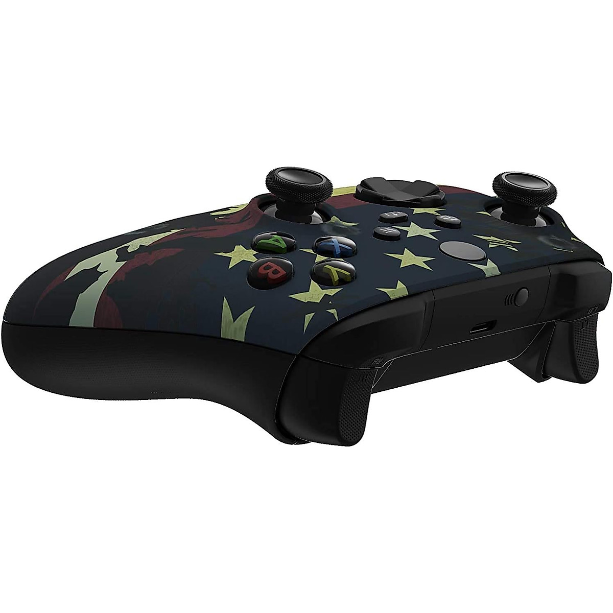 Xbox Custom Gaming Controller -Soft Shell for Comfort Grip X for Microsoft Xbox Series X/S 1 (Flag)