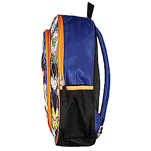 Bioworld Dragon Ball Z Character Panel Goku Kamehameha Molded Eva Backpack