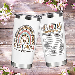 Christmas Gifts for Mom from Daughter, Son - Mom Christmas Gifts - Mom Gifts from Daughters, Sons - Mom Birthday Gifts, Birthday Gifts for Mom - Great Mother Gifts, Presents for Mom, Mom Tumbler 20Oz