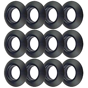 Zelerdo 12 Pack Kayak Paddle Drip Rings for Kayak Canoe Rafting Paddles Shaft