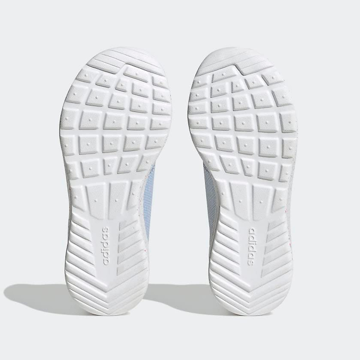 adidas Cloudfoam Pure 2.0 Running Shoe, Blue Dawn/Beam Pink/Clear Pink, 4 US Unisex Big Kid