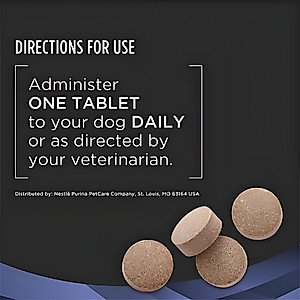 Veterinary Supplements Chewable Dog Probiotic Supplement Tablets - 45 ct. Canister