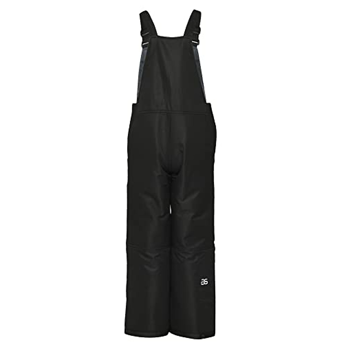 Arctix Kids Insulated Snow Bib Overalls, Black, X-Large