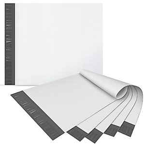 Fosmon 30x36 (5 Pack) Large Poly Mailers, Self-Seal Tear-Proof Waterproof Strong Adhesive Shipping Envelopes Bags for Clothing, Business Suppliers