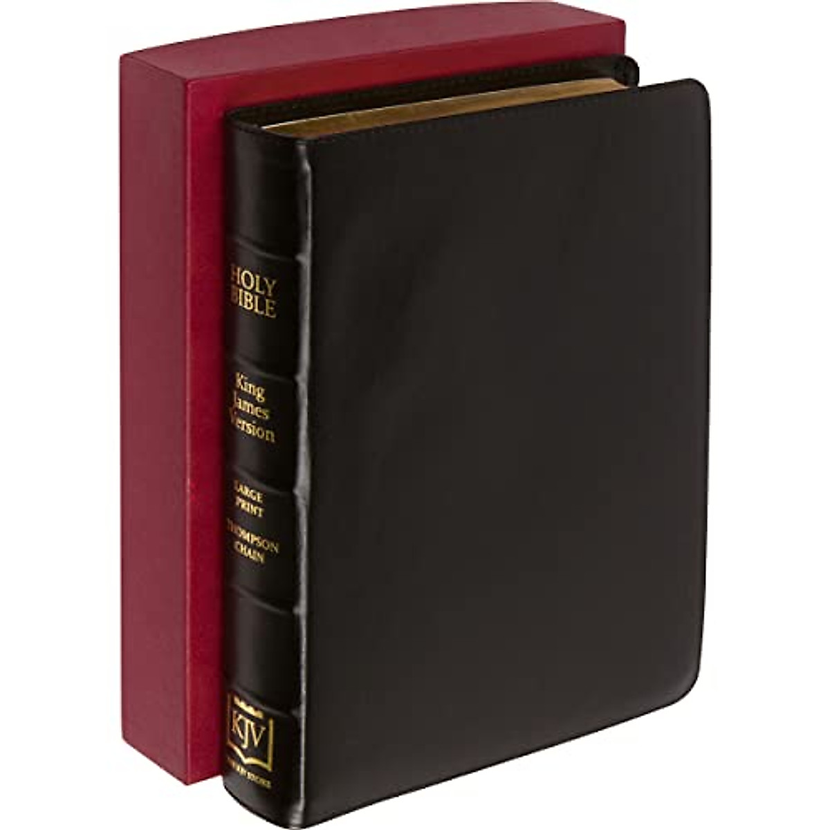 KJV Large Print Thompson Chain Reference Bible - Lambskin Edition