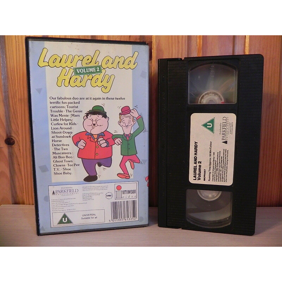 Laurel And Hardy Vol.2 - (1966) TV Series - Classic Animation - Kids - Pal VHS