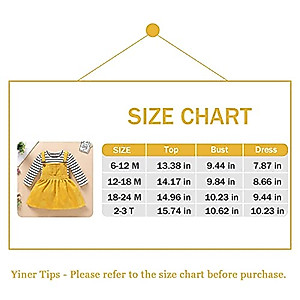 Toddler Baby Girl Clothes Overall Outfits Infant Long Sleeve Stripe Top Braces Skirt for Girls Fall Winter Girl's Clothes Set