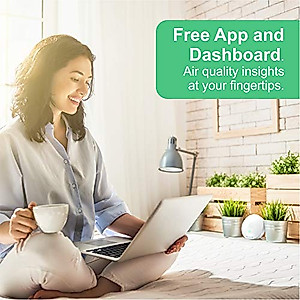 Airthings-292 Wave Mini - Indoor Air Quality - Chemicals (TVOCs), Humidity, Temperature 20 x 30 x 1