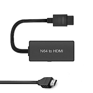 Azduou N64 to HDMI Converter Converts N64 Game Console Video Signal to HDMI Signal HDTV Cable for NGC/ N64/ Super NES