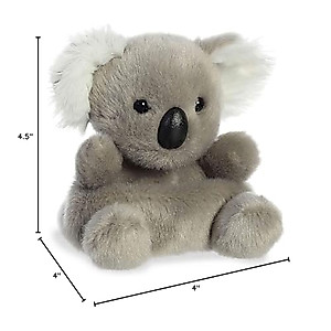 Aurora® Adorable Palm Pals™ Wiggles Koala™ Stuffed Animal - Pocket-Sized Play - Collectable Fun - Gray 5 Inches