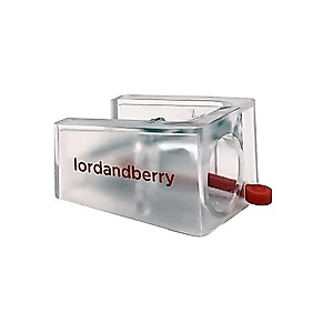 Lord & Berry JUMBO Makeup Cosmetic Pencil Sharpener for Eyeliner, Lipsticks, Travel-Friendly, Compact, Easy To Clean, Pack of 1