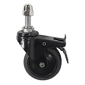 VESSILS Rolling Cart for BBQ Grill – Stainless Steel Egg Holder Compatible with 15 Inch Kamado Grill – Premium Grill Cart for Increased Mobility and Portability – Ideal for Outdoor Cooking