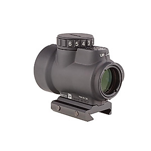 Trijicon MRO-C-2200004 1x25mm Miniature Rifle Optic (MRO) Riflescope with 2.0 MOA Adjustable Red Dot Reticle with Low Mount