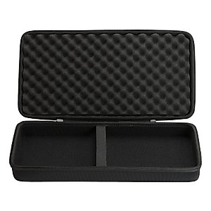 khanka Hard Travel Case Replacement for Donner DMK 25 MIDI Keyboard Controller Music Mini Key With 8 Backlit Drum Pads, 4 Knobs 4 control faders MIDI Controller,Case Only