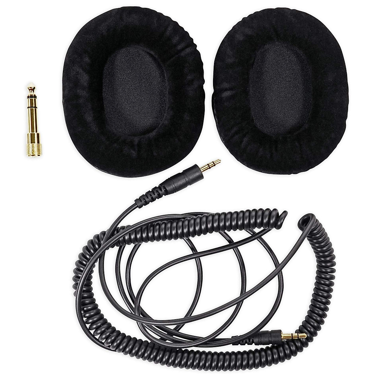 Rockville G-AMP 40 Guitar Combo Amplifier Amp Bluetooth/Mic in/USB/Footswitch Bundle with Rockville PRO-M50 Studio Headphones w/Detachable Coil Cable, Case with Extra Ear Pad