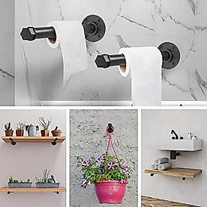 4 Pcs 12 Inch Industrial Pipe Clothing Racks, Wall Mount Garment Racks For Hanging Clothes, Diy Pipe Shelf Bracket, Small Heavy Duty Clothes Racks For Indoor And Boutique Store Clothing Display-A