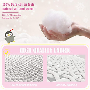 Happy Cherry Toddler and Early Walker Baby Wearable Blanket - 3.5 TOG Sleeping Sack with Legs Keeps Toddlers & Babies Warm During Sleep from Summer to Winter - Softest Sleepsuit