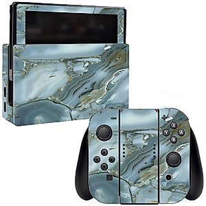 MightySkins Skin Compatible with Nintendo Switch - Crystal Rock | Protective, Durable, and Unique Vinyl Decal wrap Cover | Easy to Apply, Remove, and Change Styles | Made in The USA