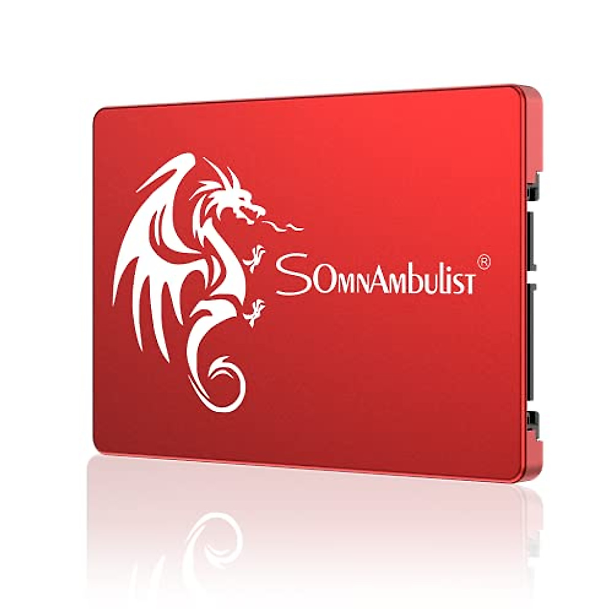 Somnambulist 120GB 240GB 480GB SATA3 SSD Hard Drive 2.5 inch Solid State Drive SSD (Red Dragon-120G)