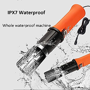 Speder Fish Scaler Corded Electric Fish Scale Remover Scraper Cleaner Kit with Waterproof Powerful Motor and AC Power Adapter for Fish Scaling