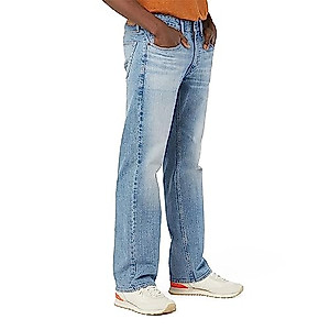 Signature by Levi Strauss & Co. Gold Label Men's Relaxed Fit Flex Jeans, (New) Palisade-Stretch Waistband, 40Wx30L