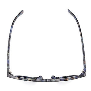 Foster Grant womens Addison Polarized for Digital Sunglasses Sunglasses, Blue Multi Tortoise, 53mm US