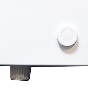 Smad 5.0 Cu Ft Chest Freezer with Removable Basket Free Standing Compact Freezer with Adjustable Temperature Top Open Door Deep Freezer Ideal for Apartment Garage Basement Office RV and Kitchen, White