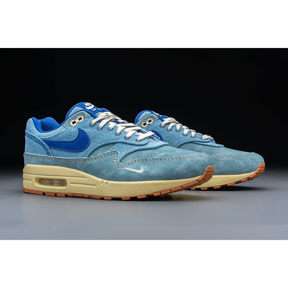 Nike Mens Air Max 1 Premium DV3050 300 Dirty Denim - Size 9.5