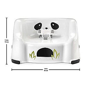 Fisher-Price Baby Portable Toddler Dining Chair Simple Clean & Comfort Booster with Contoured Seat and Harness,Panda
