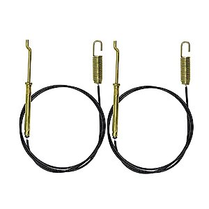DEHOMKUS 946-0898 2-PK Clutch Drive Cable for MTD 946-0898 746-0898 746-0898A 312-610E000 STENS Snowblowers Drive Cable - 2-Packs 290-904 snowThrowers Replacement Parts