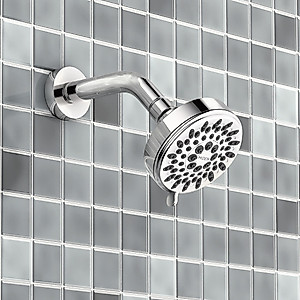 Moen Ignite Chrome Five-function Shower Head With 2.5 GPM High-Pressure Spray, 20090