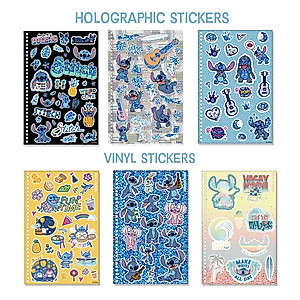 Fashion Angels Disney Stitch Sticker Book, Includes 1,000+ Stickers & Collector Pages, Disney Lilo and Stitch Stickers, Ideal for Accessorizing Kids Notebooks & More