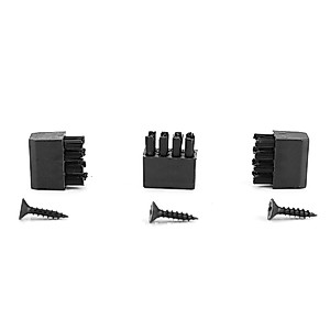 Vbestlife 3pcs Small Arrow Rest, Bow Arrow Rest, Blade Arrow Rest, Hostage Arrow Rest Brushes, Arrow Rest Replacement Brushes with 3pcs Screws for Hostage Arrow Rest Archery Bow
