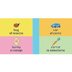 100 First Words for Toddlers: English-Spanish Bilingual: 100 primeras palabras para niños pequeños: Inglés - Español Bilingüe