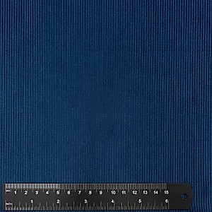 Yulay Kalen Corduroy Fabric 11 Wales Pure Cotton Texture Stripe Soft and Comfortable Trousers Coat Sweatshirts Pinstripe DIY Wood Green Sold by Yard