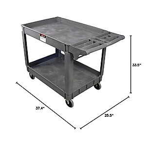 JET PUC-3725 Service Cart, 500 Lbs. Capacity (140019) , Gray
