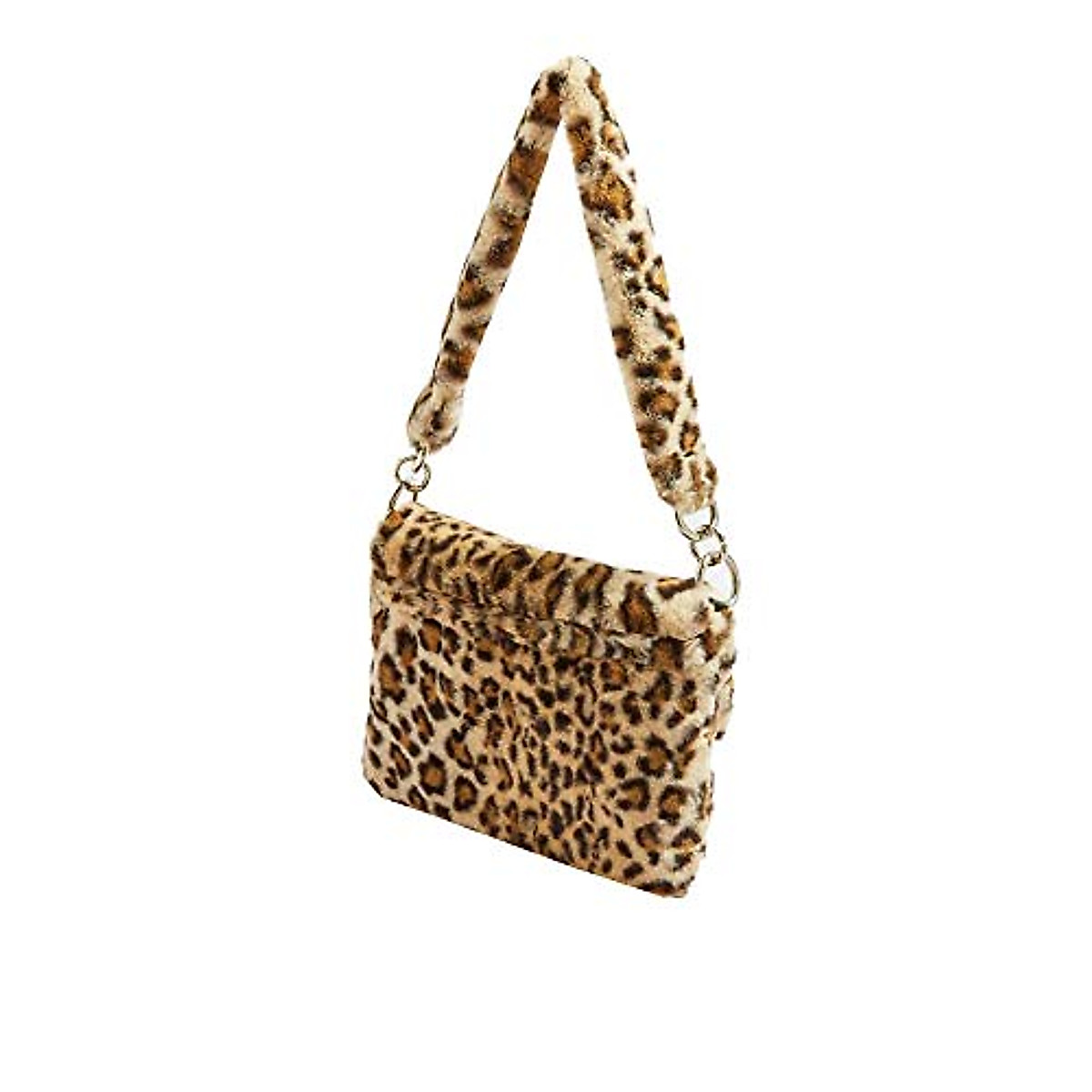 Mellshy Women Tote Bag Cheetah Bag Crossbody Bags for Women Faux Fur Shoulder Bag
