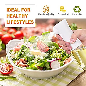 Secmote Electric Oil Sprayer for Cooking, Olive Oil Spray Bottle, Glass Oil Sprayer Mister, Real Fine Mist Oil Spritzer Dispenser, Kitchen Gadgets for Salad, Baking, Air Fryer, Roasting, Frying