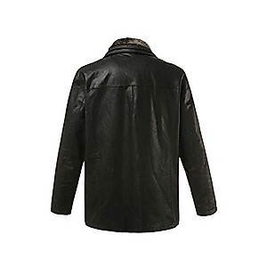 JP 1880 Menswear Big & Tall Plus Size L-8XL Leather Jacket Set black XXX-Large 705620130