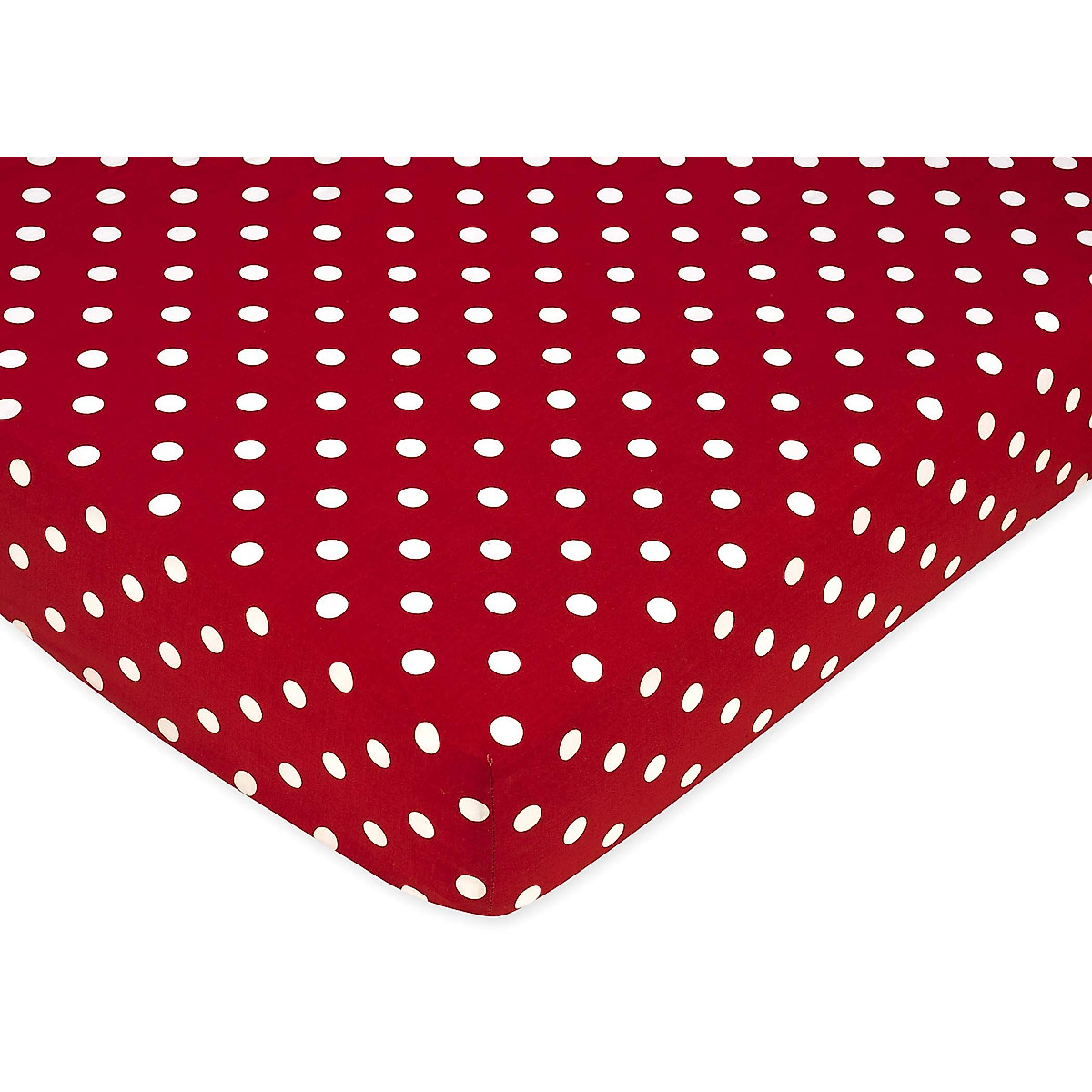 Polka Dot Ladybug Fitted Crib Sheet for Baby and Toddler Bedding Sets by Sweet Jojo Designs - Polka Dot Print