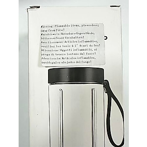 Meichoon Portable Blender Cup USB Charging Juice Mug 530ml/18.7oz 6 Blades with Carrying Strap for Juice Vegetable Smoothie Milkshake LB38 White