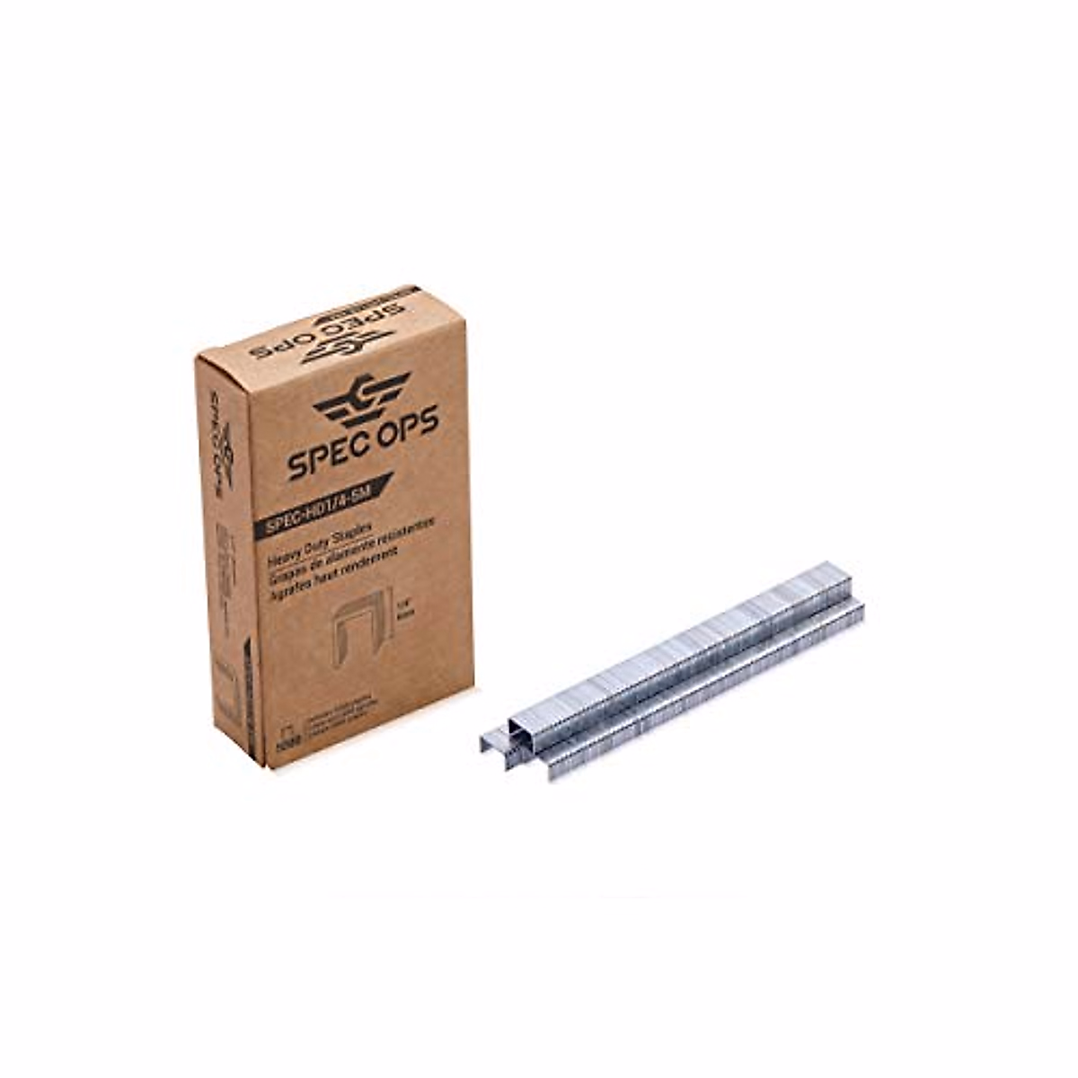 Spec Ops Tools Heavy Duty Staples, 1/4-in, 5,000 Pack, 3% Donated to Veterans