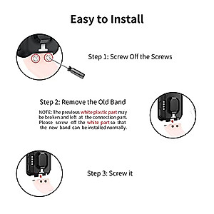 BaayCerrie for Garmin Forerunner 35 Watch Band Replacement, Soft Silicone Strap Wristband Compatible with Forerunner 35 Smartwatch (Pink)