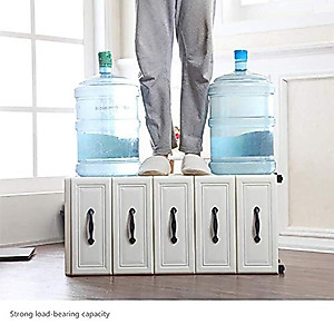 QNN Storage Drawer Units,File Cabinets Plastic Storage Box Drawer Type Children's Clothes Sort Out Box Finishing Box 5 Tier Storage Cabinet,a