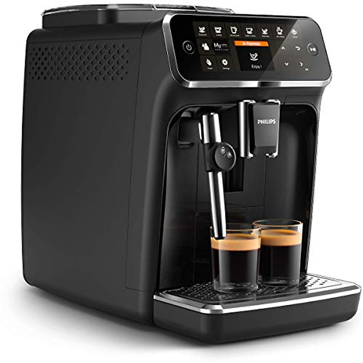 Philips Kitchen Appliances Phlips 4300 Fully Automatic Espresso Machine with LatteGo, CR, EP4347/94 and Saeco AquaClean Filter Single Unit, CA6903/10